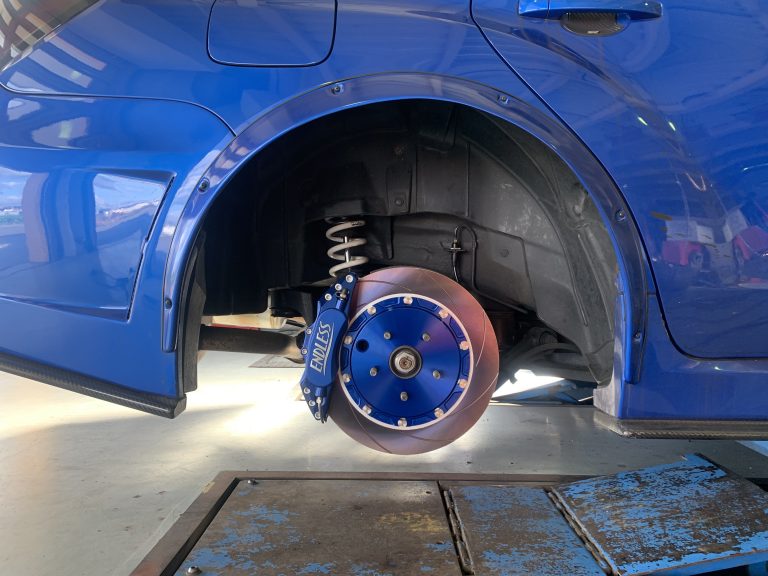 WRX STI GVB エンドレス6POT&Racing4キャリパーキット - ZEROMAX