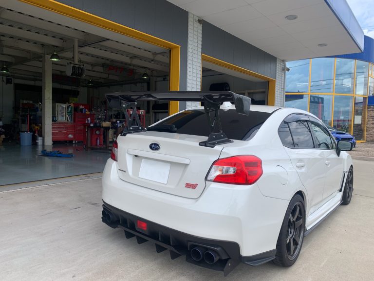 WRX STI VAB VARIS GTウィング取付 - ZEROMAX