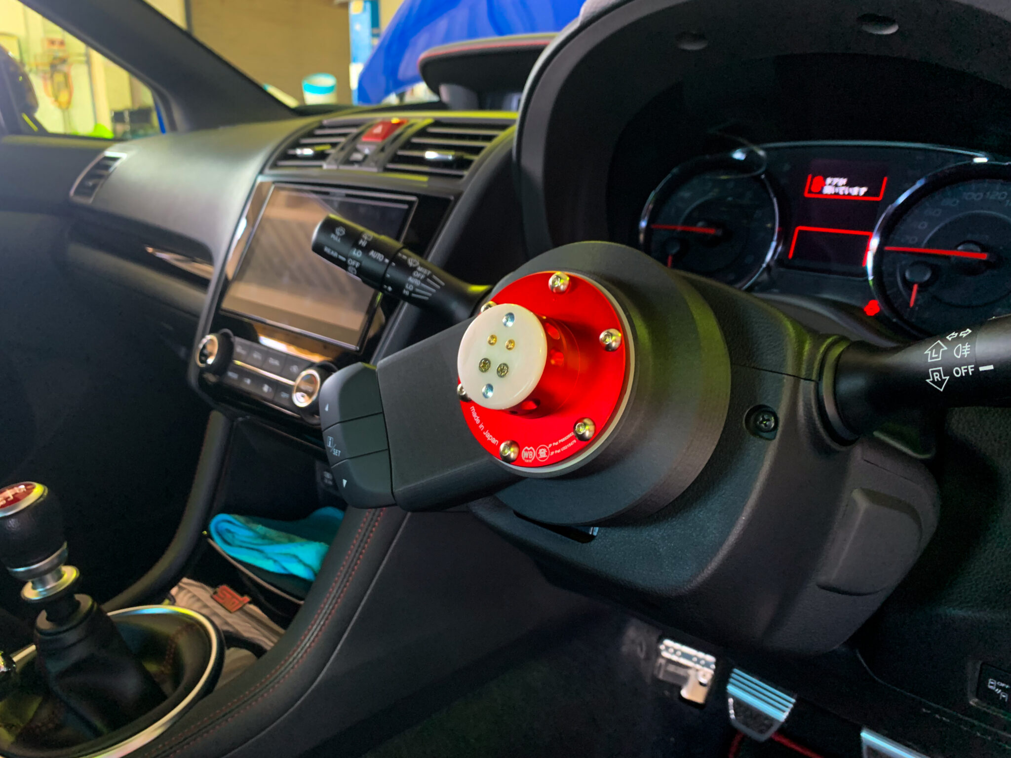 WRX STI VABステアリング・ペダル交換 - ZEROMAX