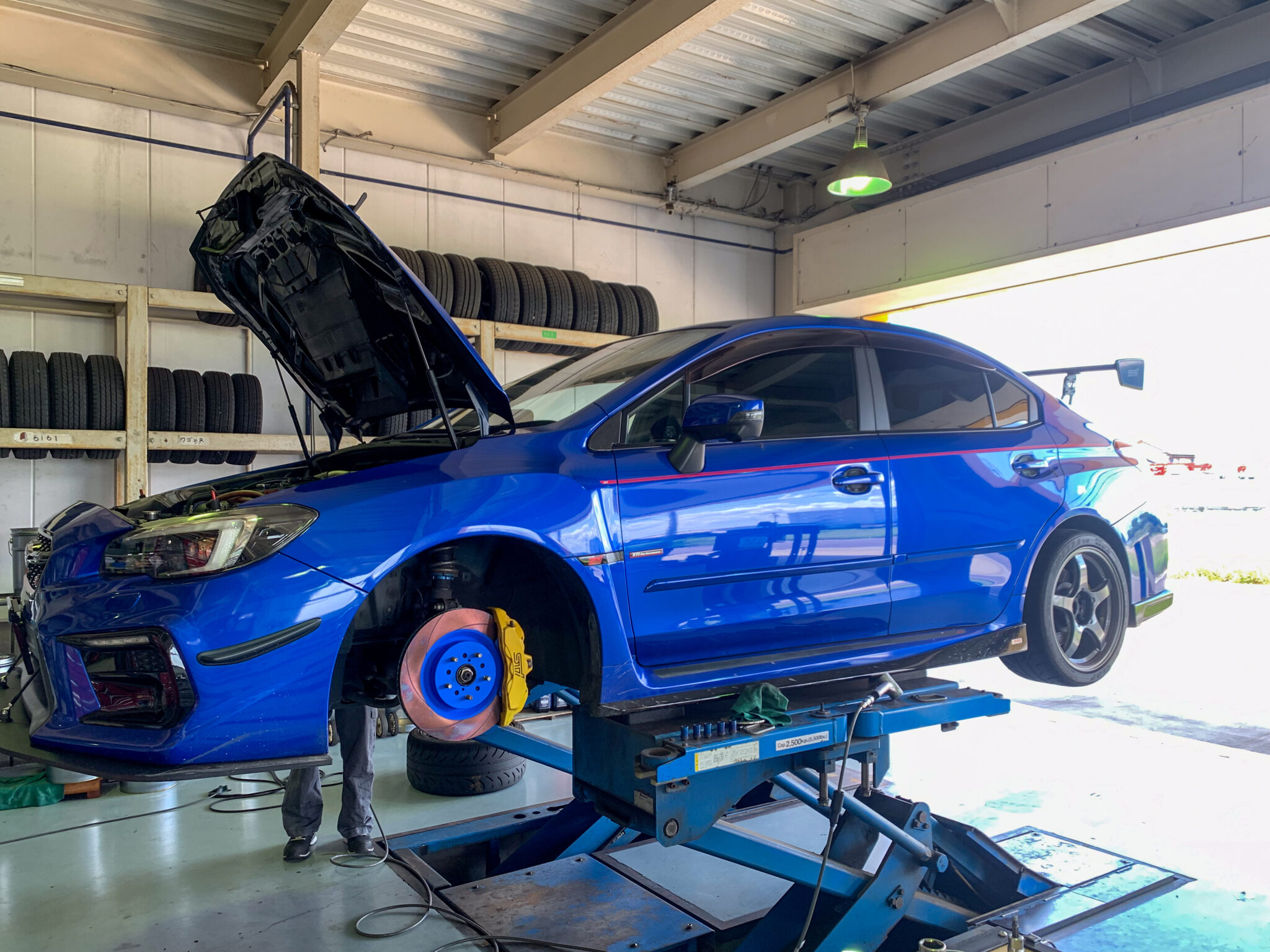 WRX STI VAB ブレーキローター・パッド交換 - ZEROMAX